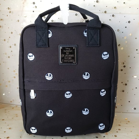 Loungefly | Bags | Loungefly X Nbc Jack Skellington Canvas Backpack ...